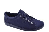 Ecco Soft 2 lace (Blauw) - 20650312303 - HOF Schoenen